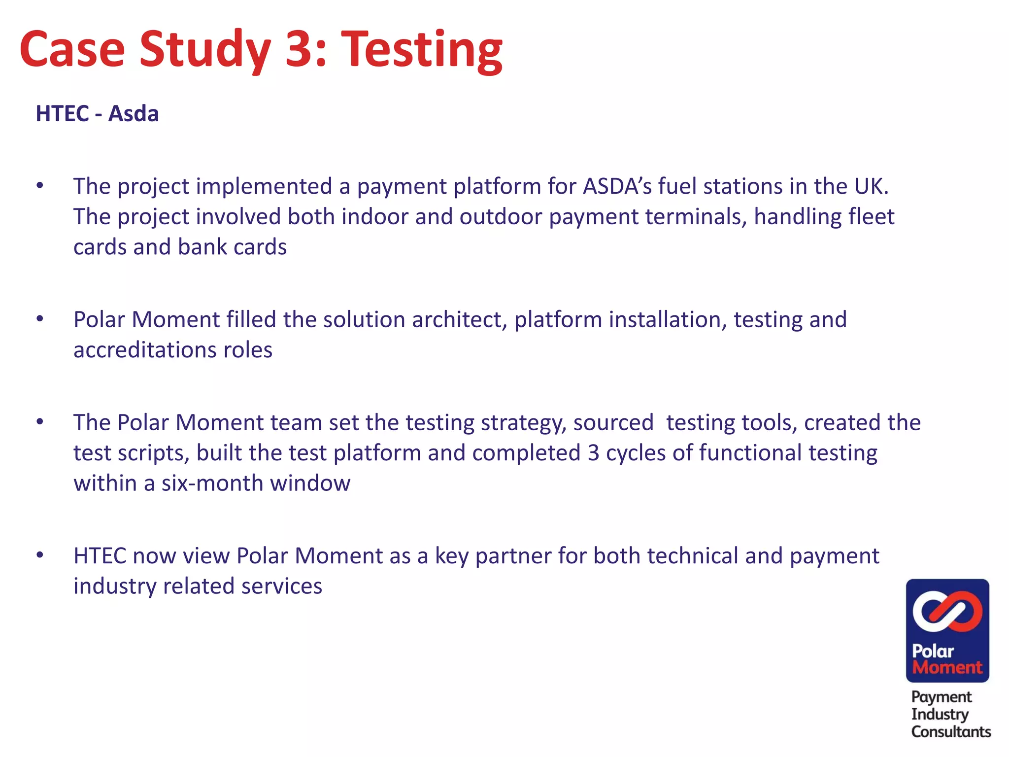 Polar Moment: Fuel Card payments capability and experience | PDF