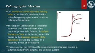 Polarography | PPTX | Chemistry | Science