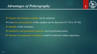 Polarography | PPTX | Chemistry | Science