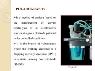 Polarography Electrochemical Pharmaceutical analysis | PDF | Chemistry ...