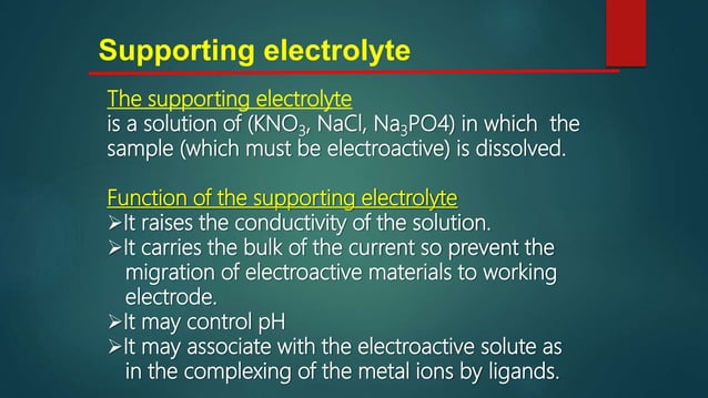 Polarography- Pharmaceutical Analysis | PPTX