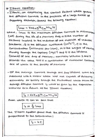 Polarography | PDF