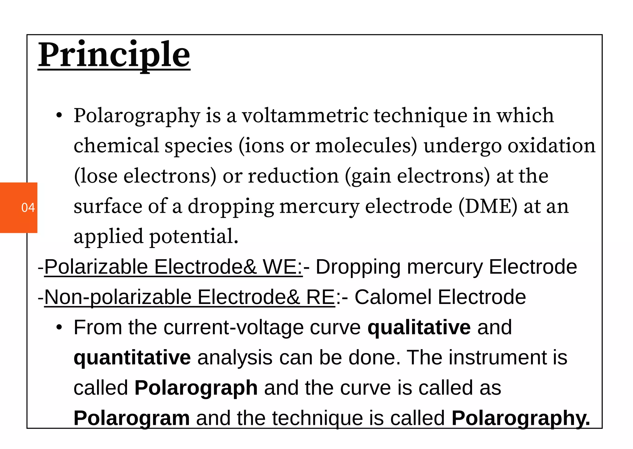Polarography[1] | PPTX