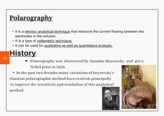 Polarography[1] | PPTX