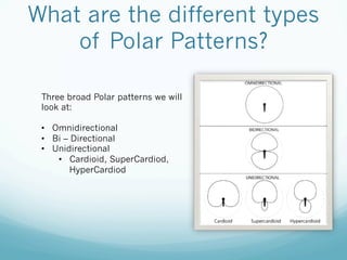Polar patterns | PDF