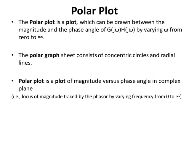 Polar Plot PPT polar-plot-ppt
