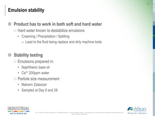 Polartech EA 700 - The power to prevent foam and separation | PPTX