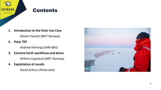 Polar Use Case - ExtremeEarth Open Workshop | PPT