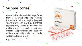 pharmaceutical dosage form | PPTX