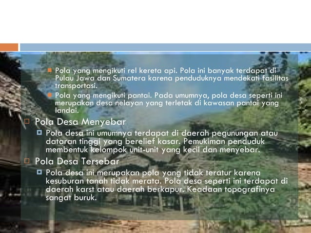 Pola Tata Ruang Desa | PPT