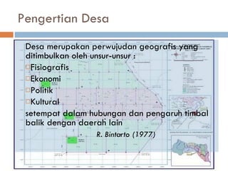 Pola Tata Ruang Desa | PPT