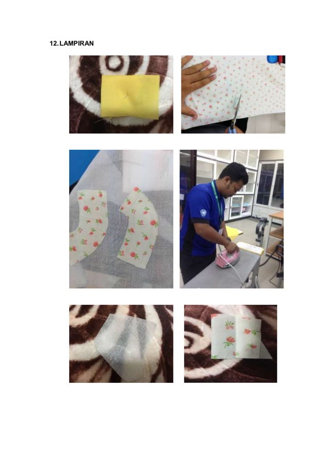 rekod kerja jahitan | DOCX