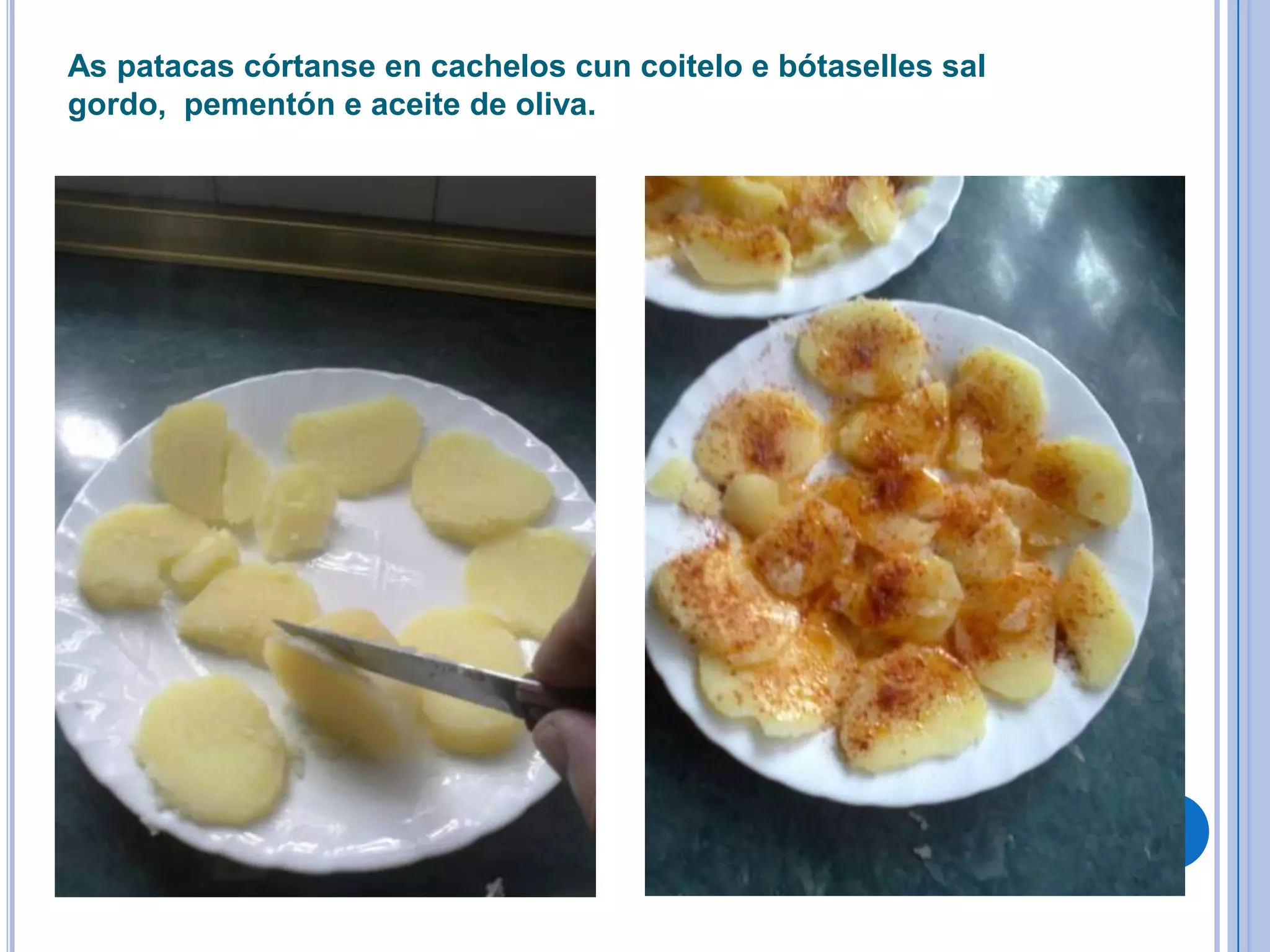 Polbo á feira feito na casa. | PPTX