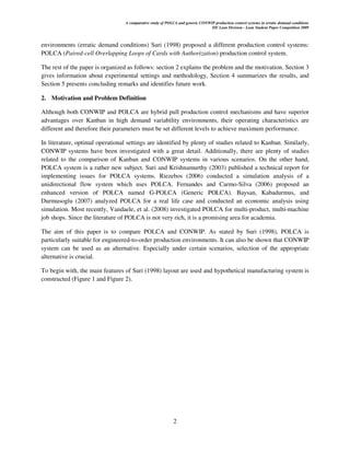 Polca Versus Conwip | PDF