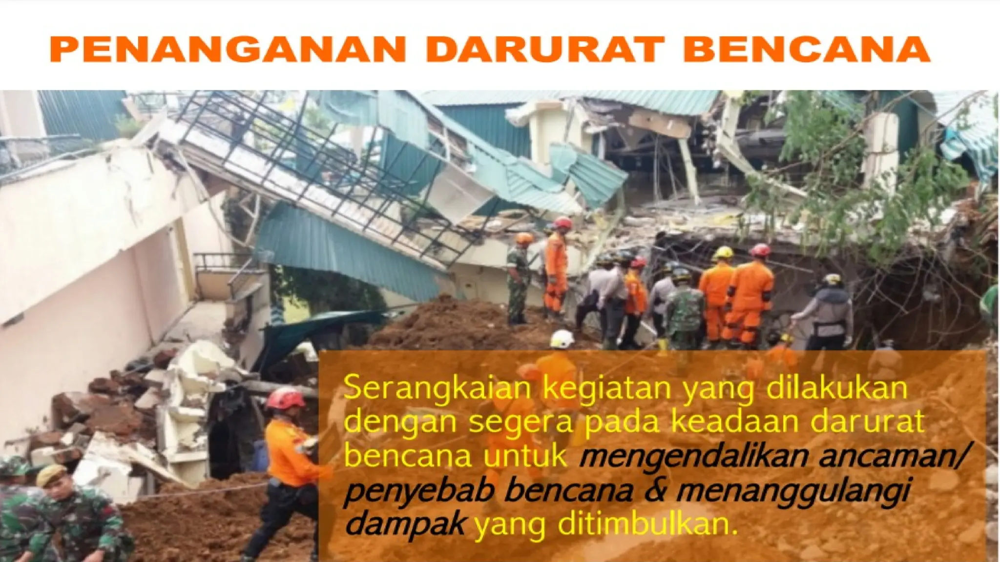 MITIGASI BENCANA PROVINISI GORONTALO 2024 | PPTX