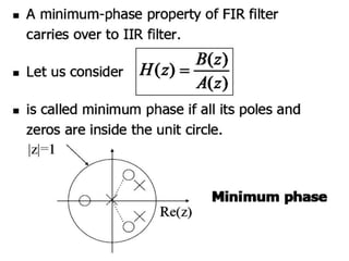 Pole-Zero Placement Method of Filter Design.pptx