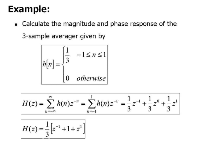 Pole-Zero Placement Method of Filter Design.pptx | Technology & Computing