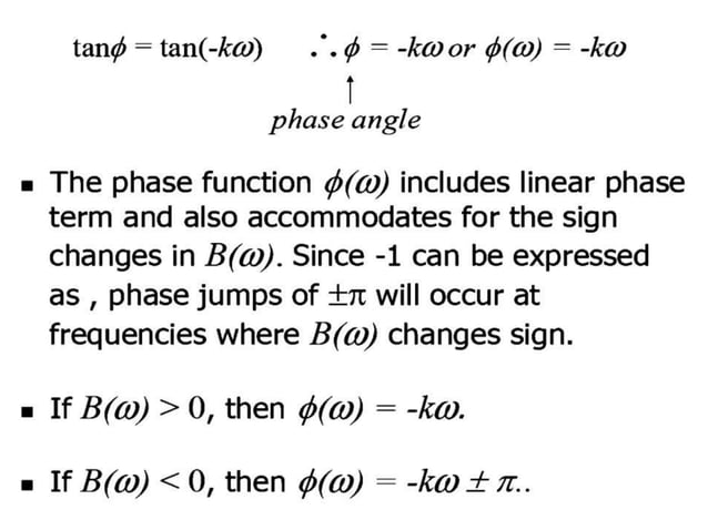 Pole-Zero Placement Method of Filter Design.pptx | Technology & Computing