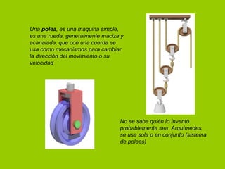 Poleas | PPT