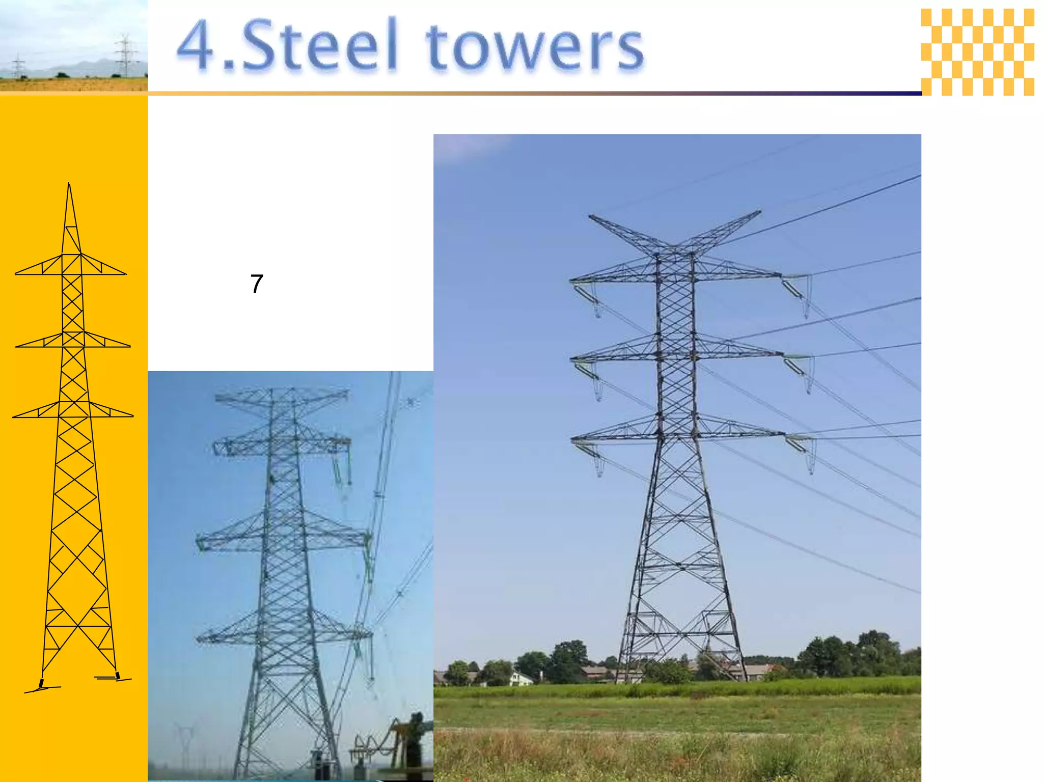 Poles and towers | PPTX