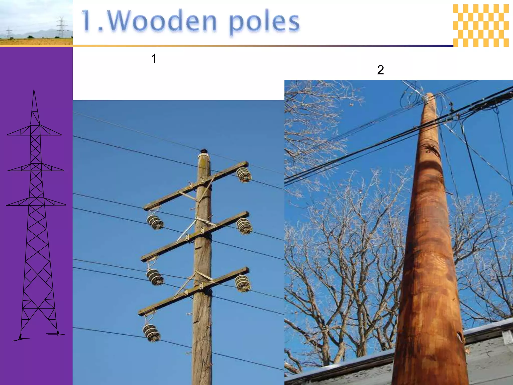 Poles and towers | PPTX