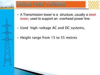 Poles and towers | PPTX