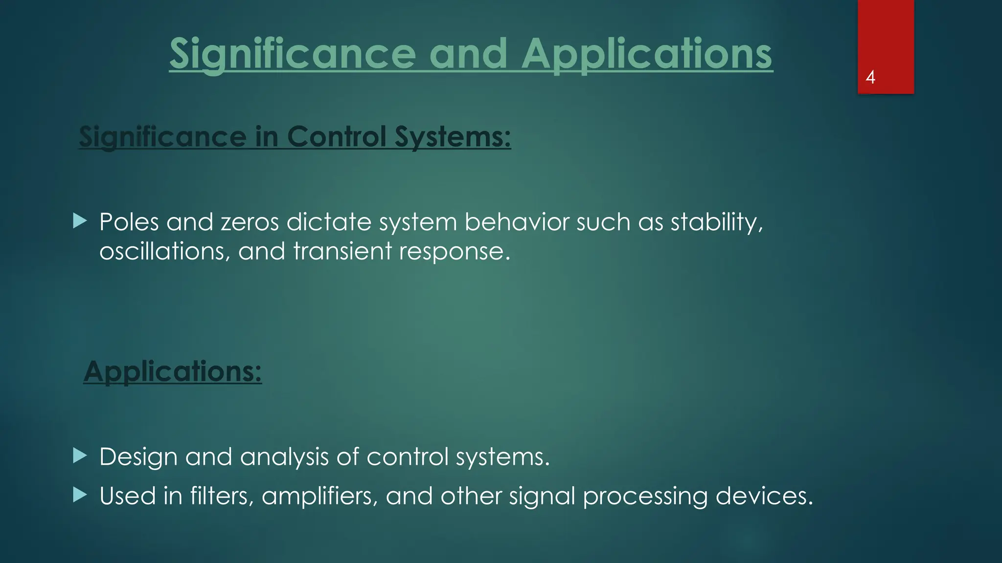 Poles And Zeros Of Transfer Functionpptx