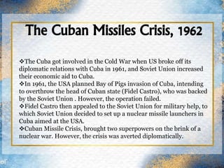 The cold war era | PPT