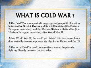 The cold war era | PPT