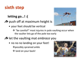 Pole vaulting sera-katie | PPT
