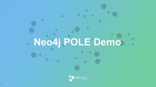 POLE Investigations with Neo4j | PPTX