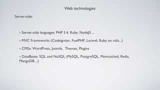 Pole web pp | PPT | Web Development | Internet