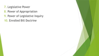 POLGOV 1 - THE Legislative branch of The Phlippines.pptx