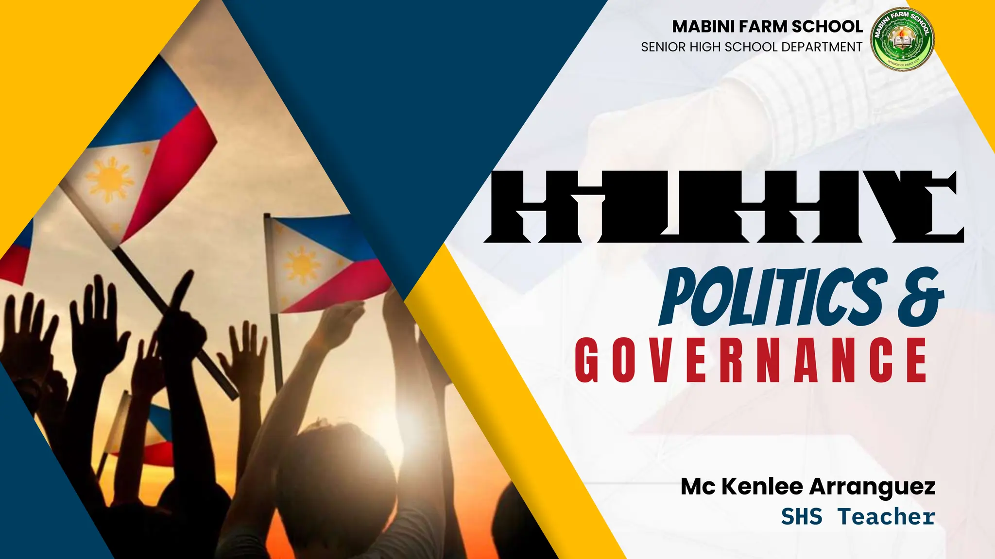 Philippine Politics and Governance MODULE 1 | PPTX