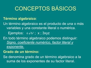 Términos semejantes | PPTX