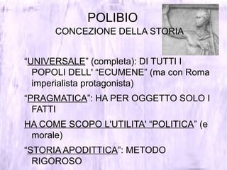 Polibio presentazione stampabile | PDF