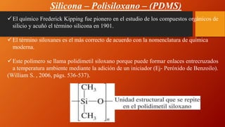 Policarbonato, Poliacetal y Silicona | PPTX