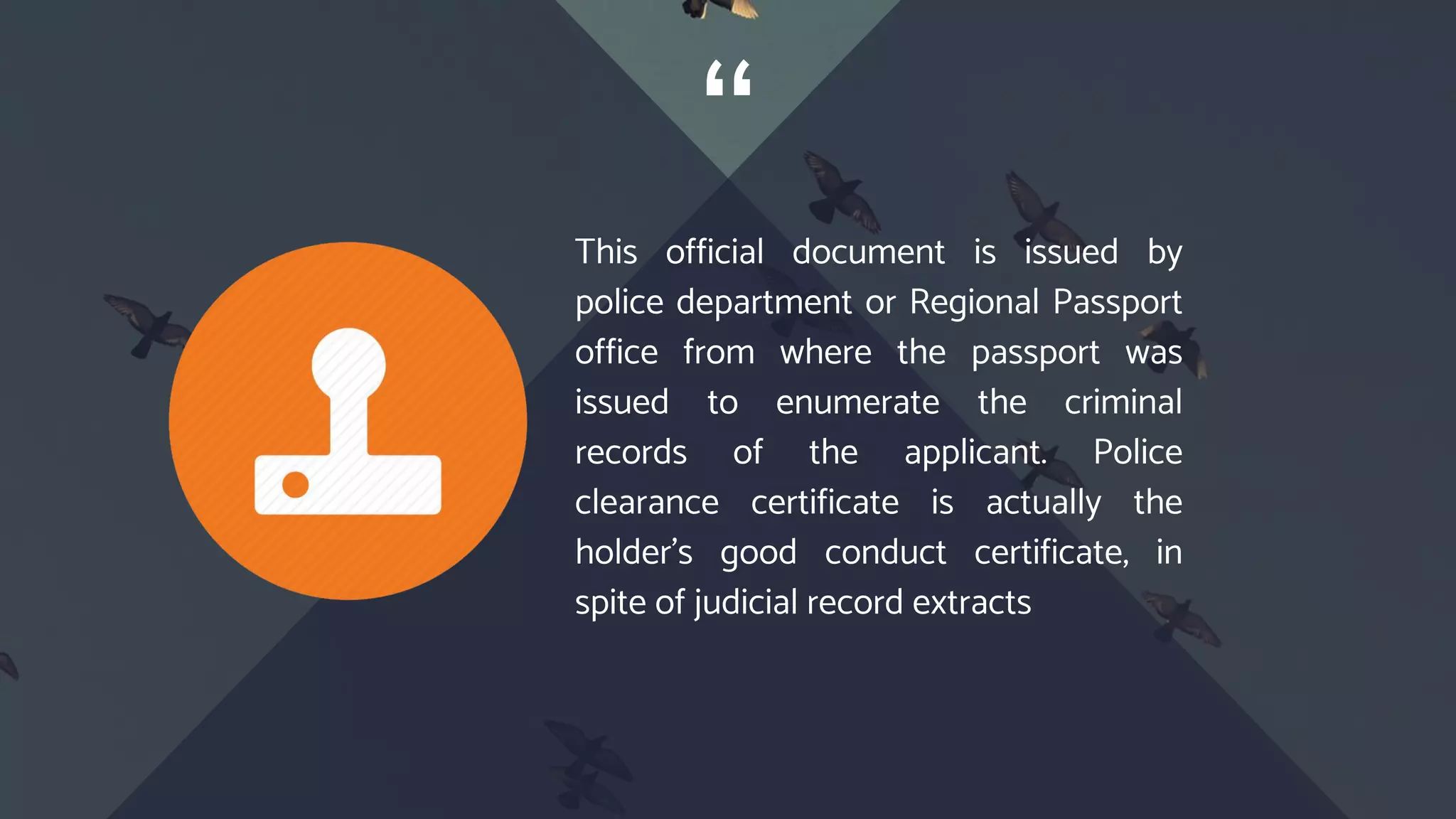 Police Certificate Attestation | PDF