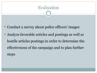 Police Department PR | PPT