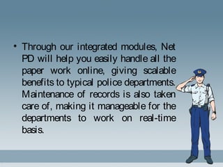 Police Management System | PPT
