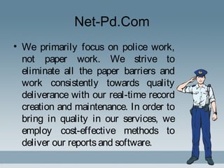 Police Management System | PPT