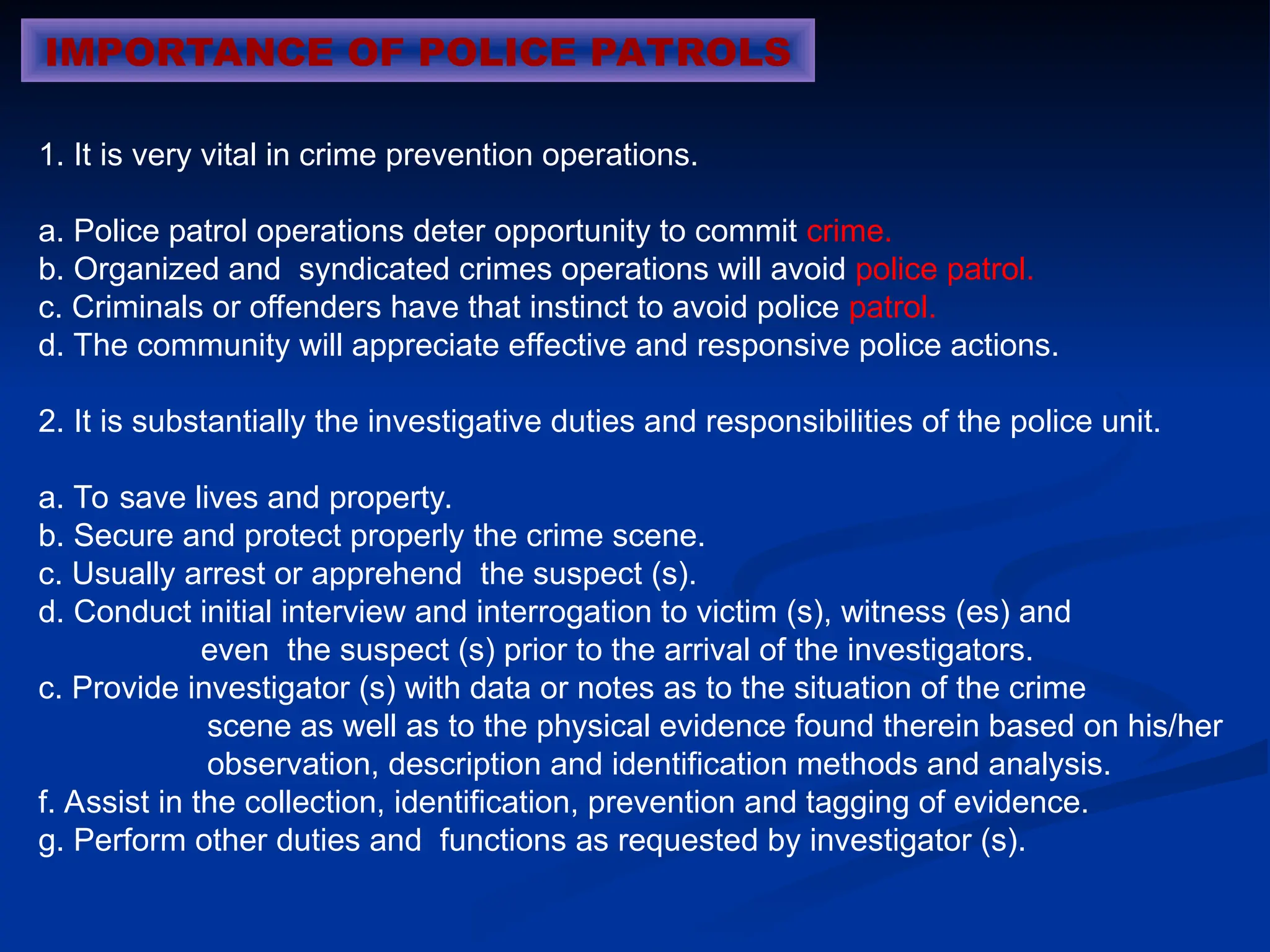 Police-Patrol-Management-for-copy-.fto-lecture-Copy.ppt