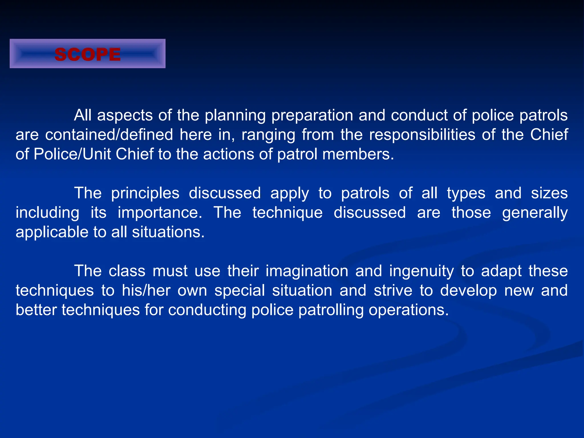Police-Patrol-Management-for-copy-.fto-lecture-Copy.ppt