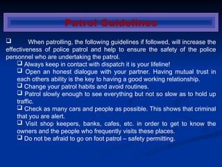 Police-Patrol-Management-for-copy-.fto-lecture-Copy.ppt