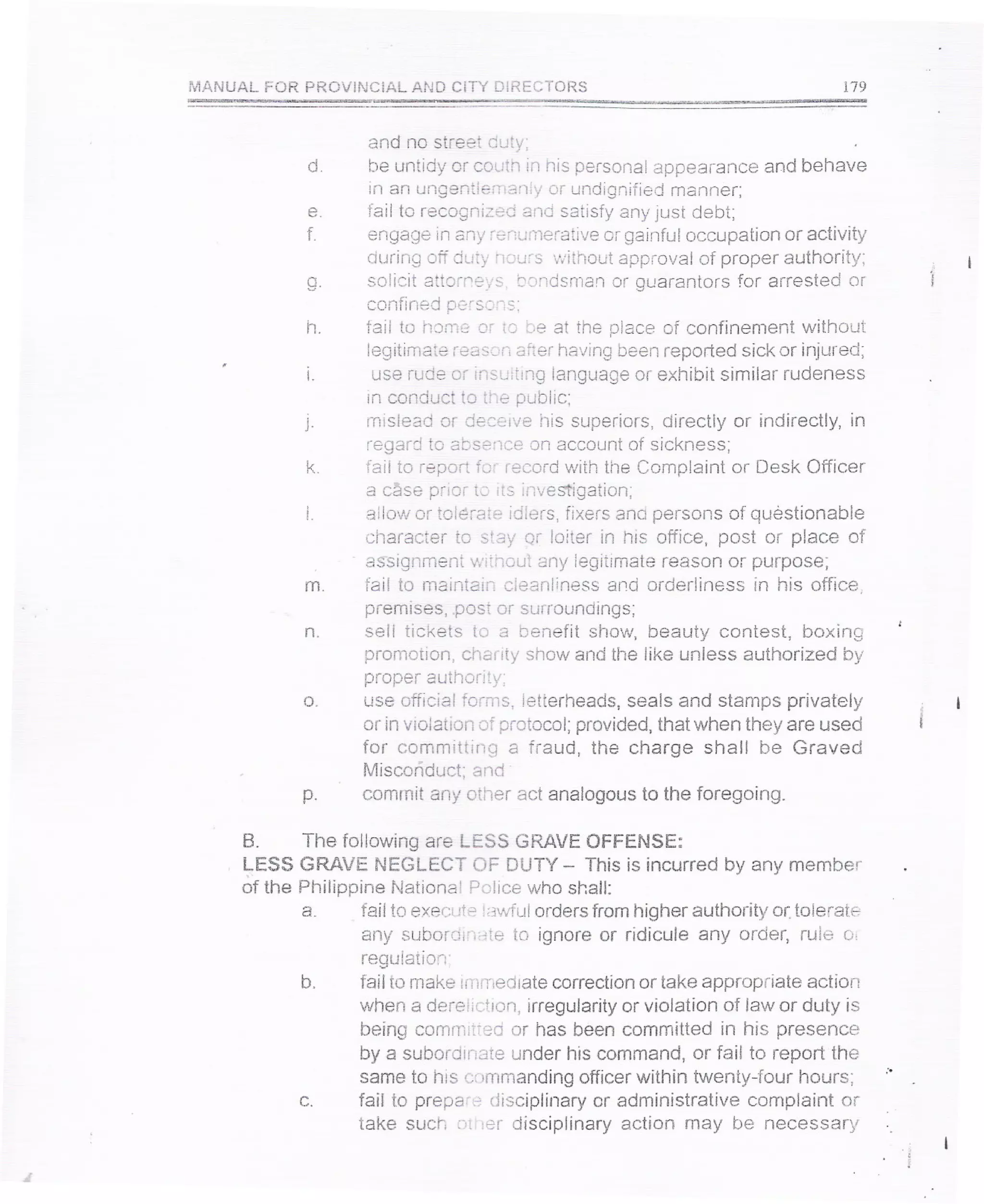 Police administrative disciplinary machinery | PDF