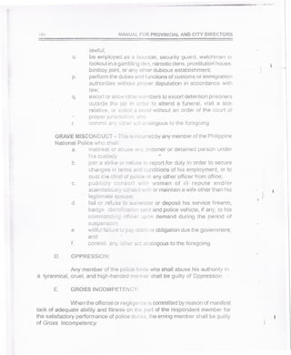 Police administrative disciplinary machinery | PDF