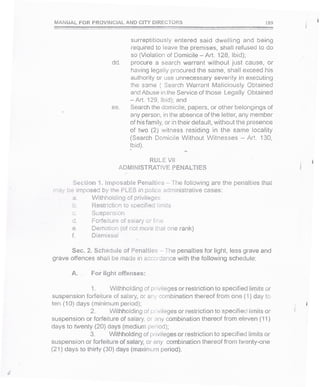 Police administrative disciplinary machinery | PDF