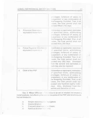 Police administrative disciplinary machinery | PDF