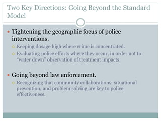 Police and crime trends | PPT