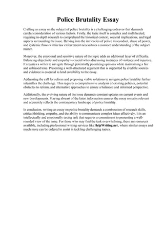 Police Brutality Essay.pdf